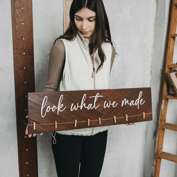 Look What I Made Sign - Etsy