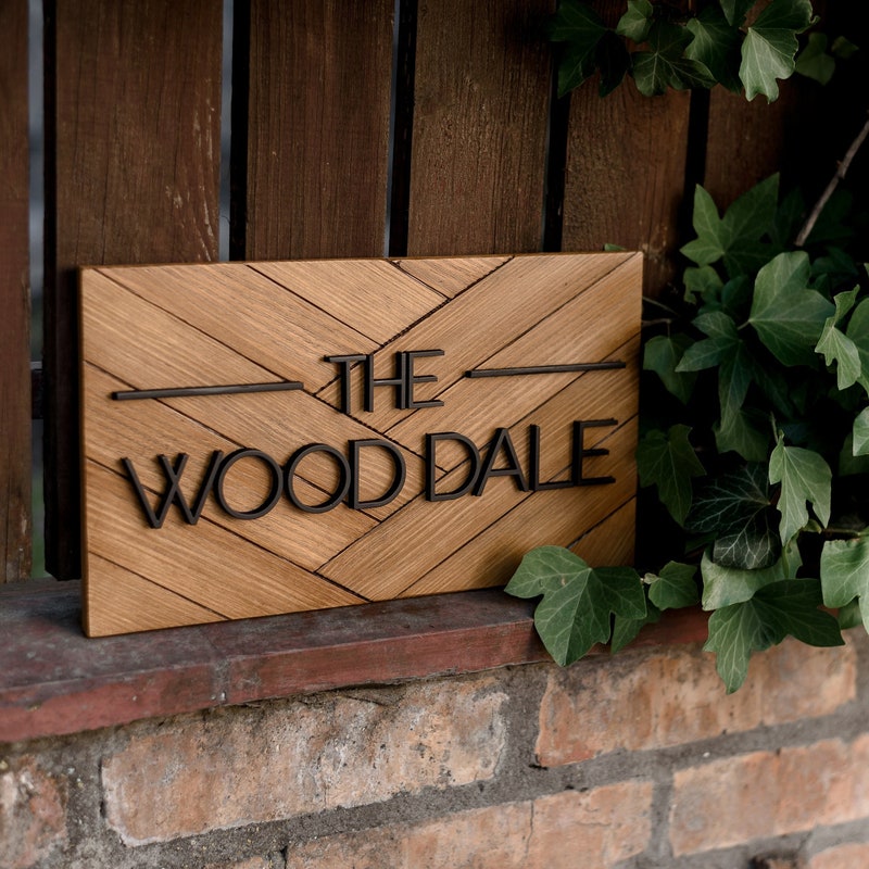 Outdoor House Sign - Etsy