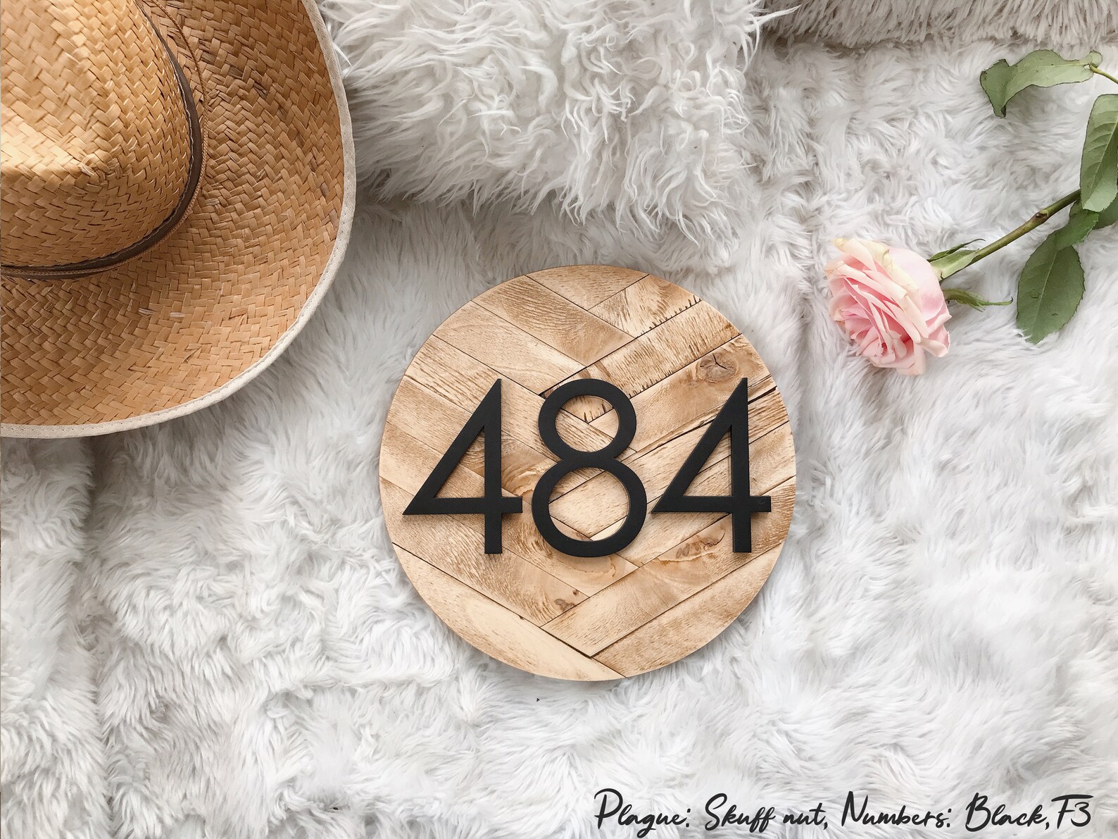 Front Door Signcustom Address Sign House Numbers Sign Round - Etsy