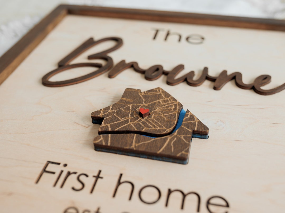 Our First Home Gift New Home Gift, First Home Gift, Housewarming Gift ...