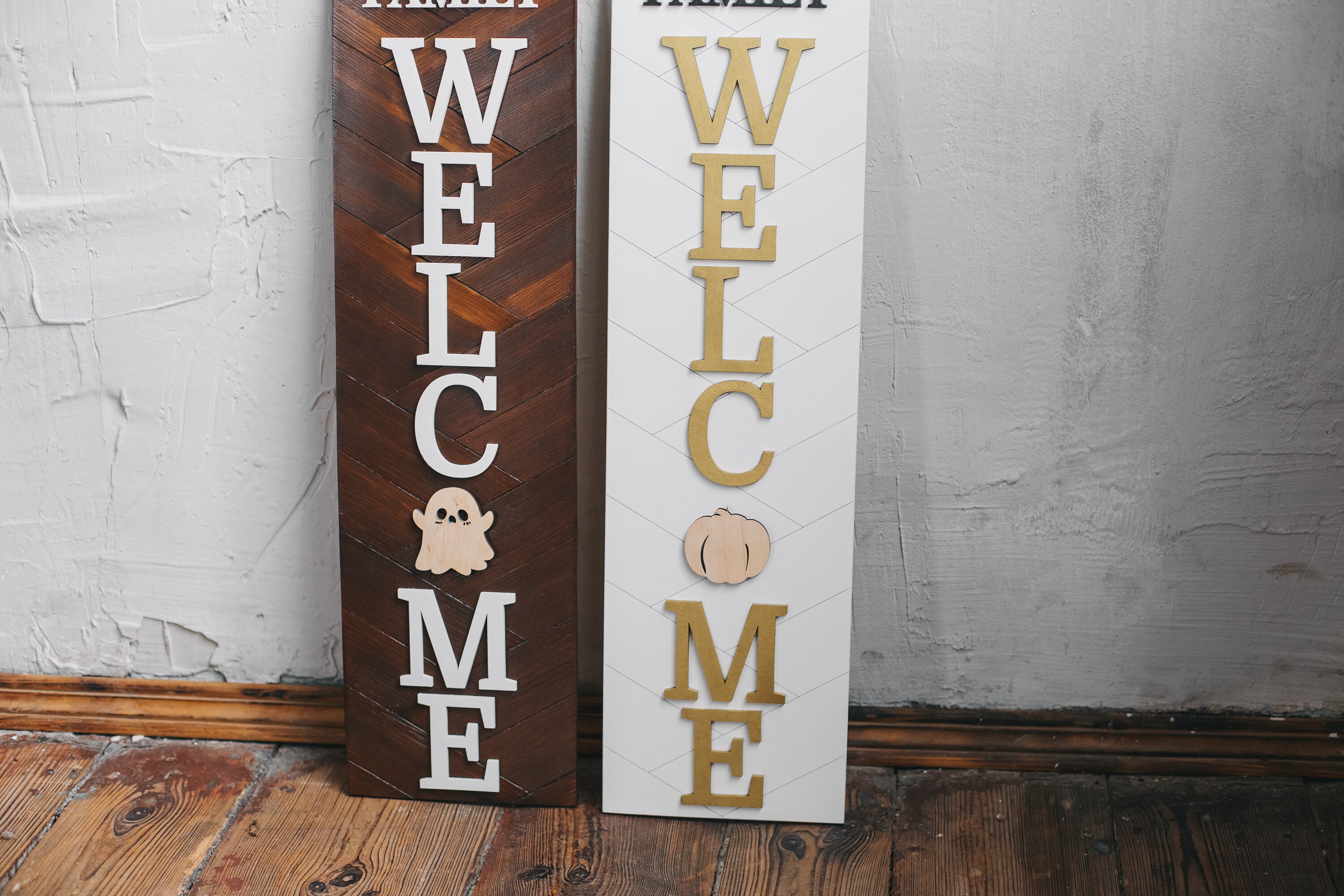Personalized Welcome Interchangeable Entry Sign for Front Porch - Etsy