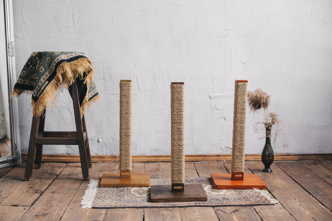 Classic cat tree, cat scratcher, personalized wooden cat cat tower, cat ...