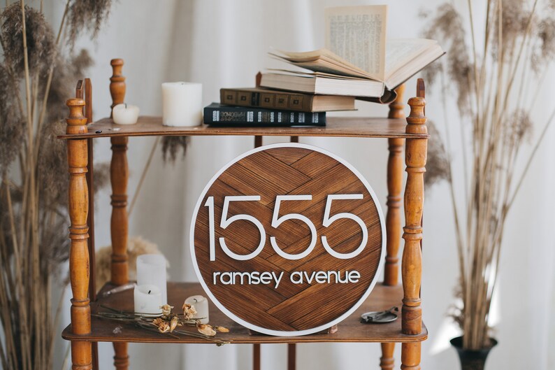 White House Number Plaque House Number Signs Address Plaque - Etsy