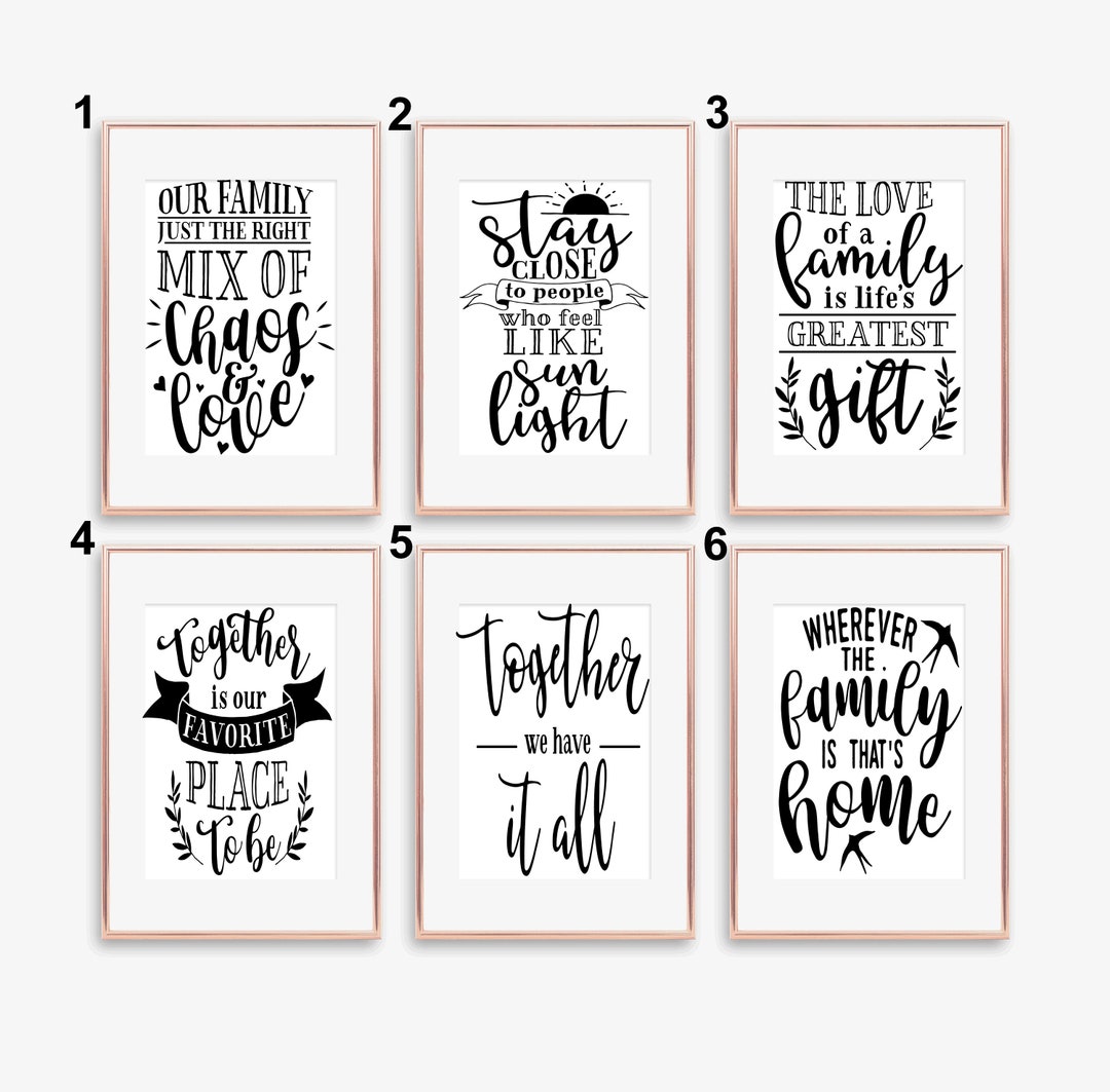 Family & Home, Funny Inspirational Quotes - Etsy