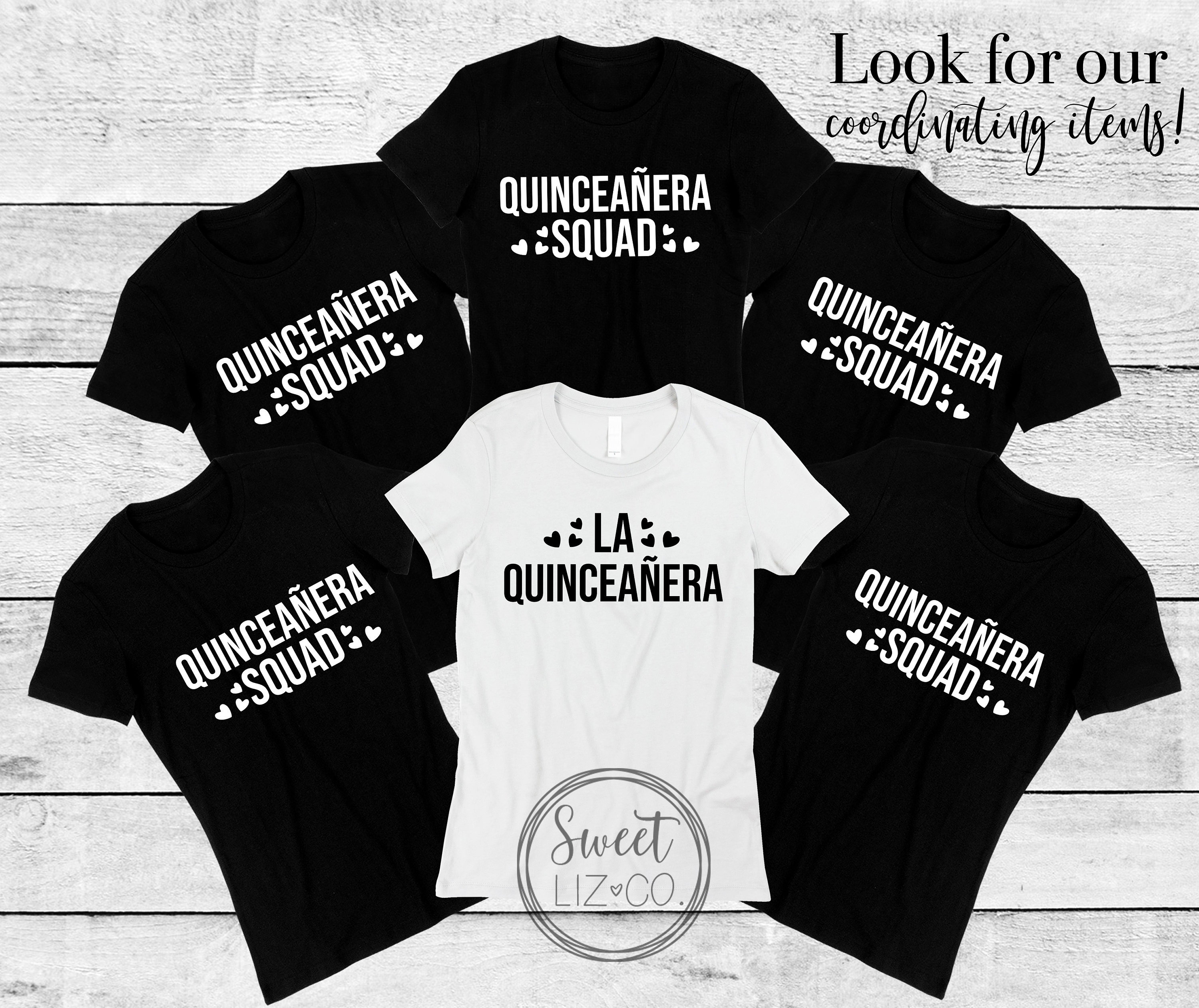 La Quinceanera Latina Spanish Tshirtmexican Shirt Quinceanera | Etsy