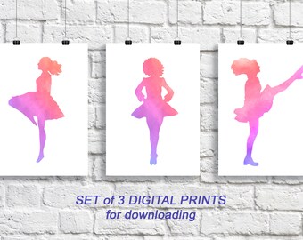 Irish Dance Poster - Etsy
