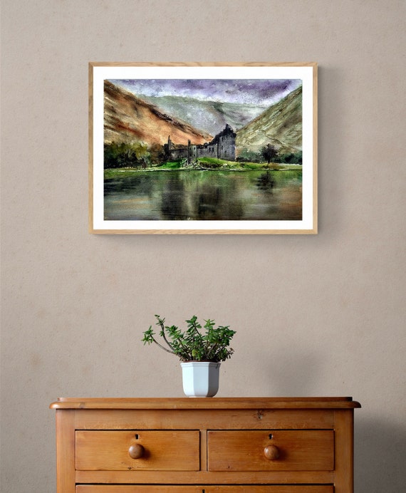Scottish Highlands Landscape Print Digital Download Scotland - Etsy