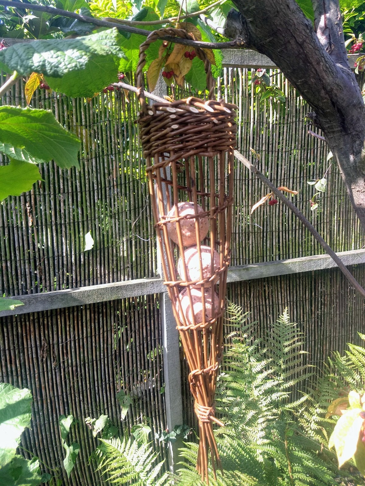 Willow Bird Feeder or Indoor Lighting Handmade Willow Eco - Etsy UK