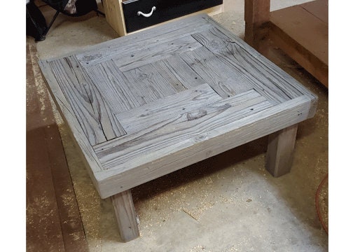 Rustic Coffee Table Plans - Etsy