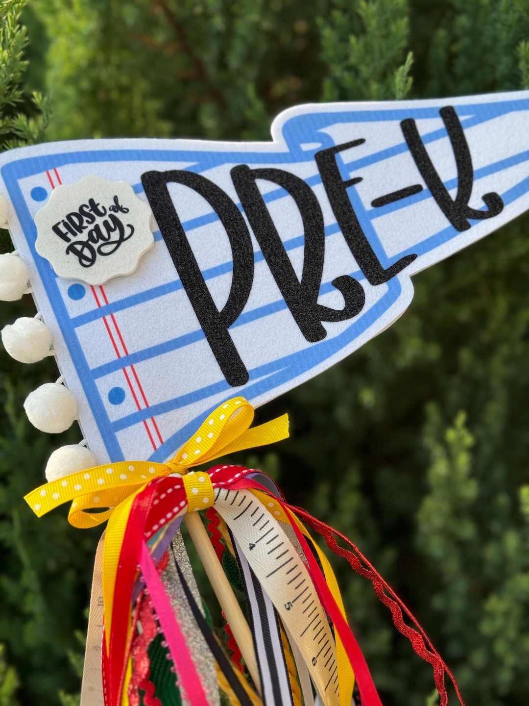 First Day of School and Last Day of School Pennant Back to School ...
