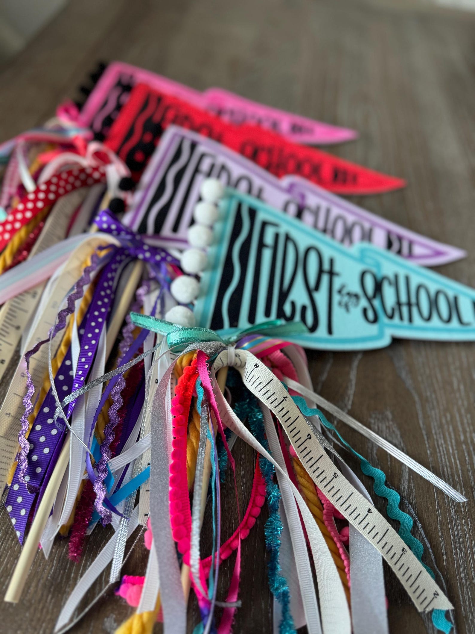 First 100th Day of School Pennant Back to School Party Decoration Back ...
