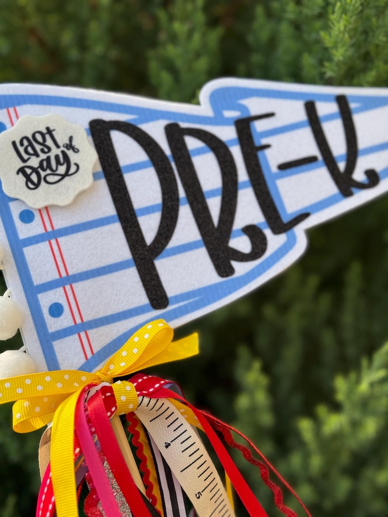 First Day of School and Last Day of School Pennant Back to School ...