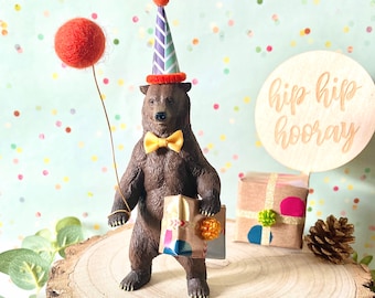 Bear Cake Topper - Etsy