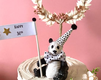 Panda Cake Topper | Etsy