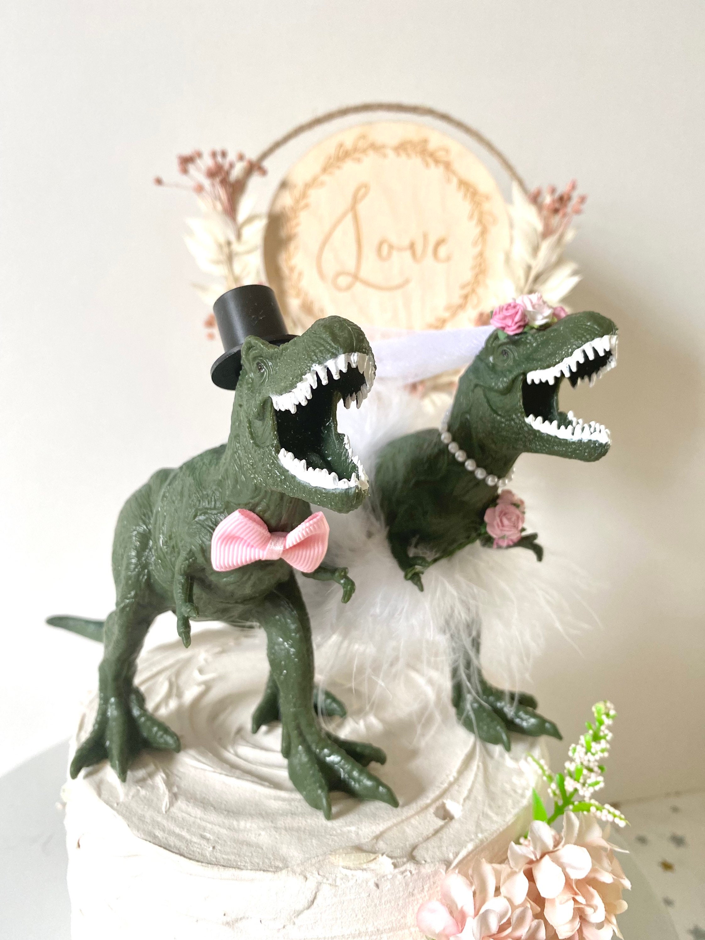 Funny Wedding Photos Dinosaur