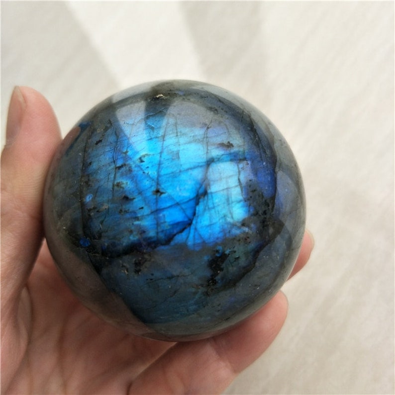 Large Labradorite Crystal Ball Sphere Healing Crystals and - Etsy