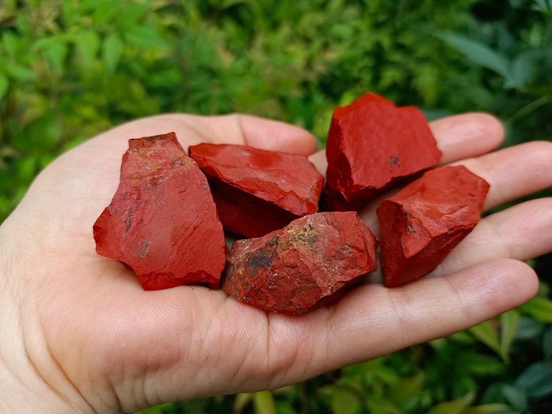 Raw Red Jasper Chunk 30-50mm - Etsy