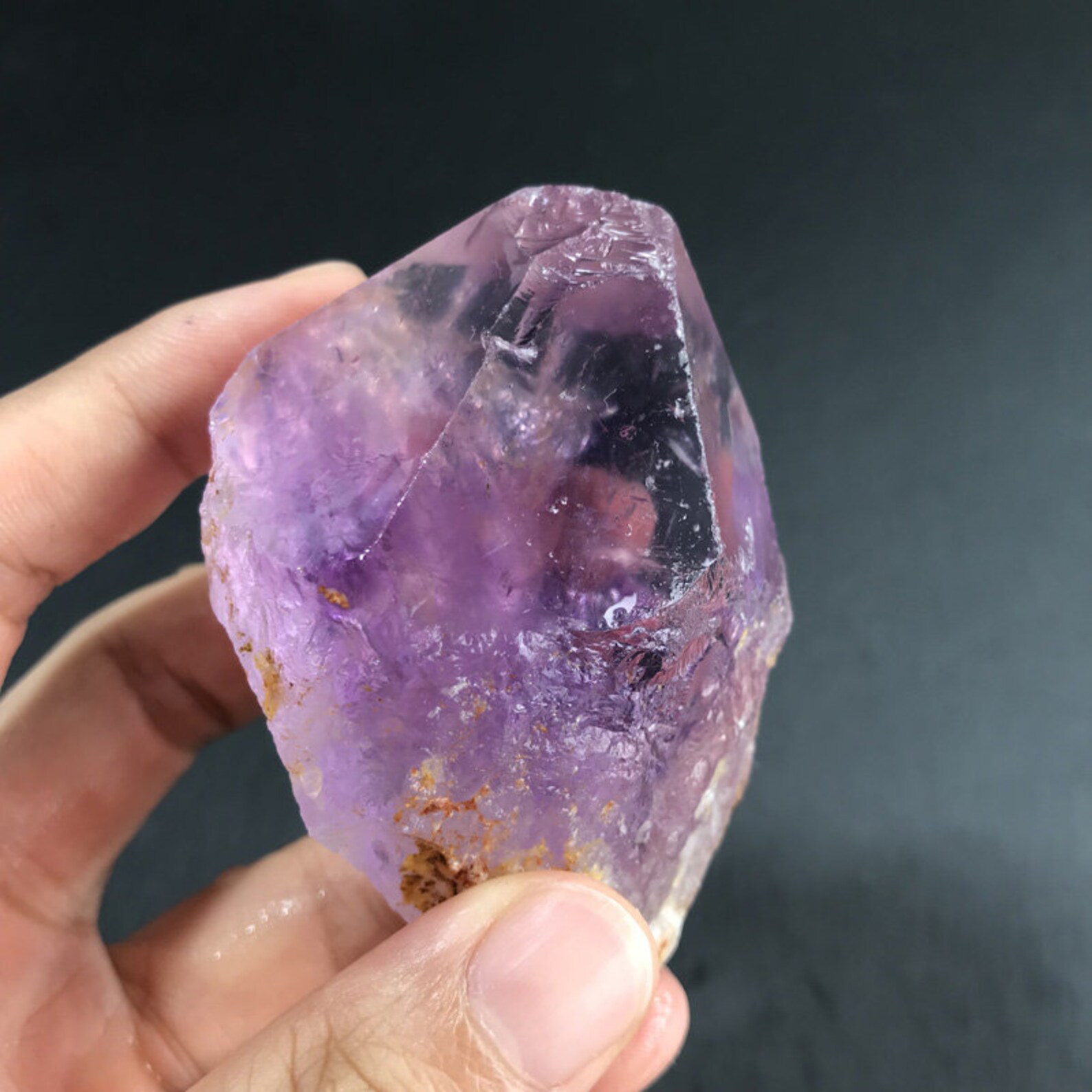 Raw Amethyst Crystal Large - Etsy