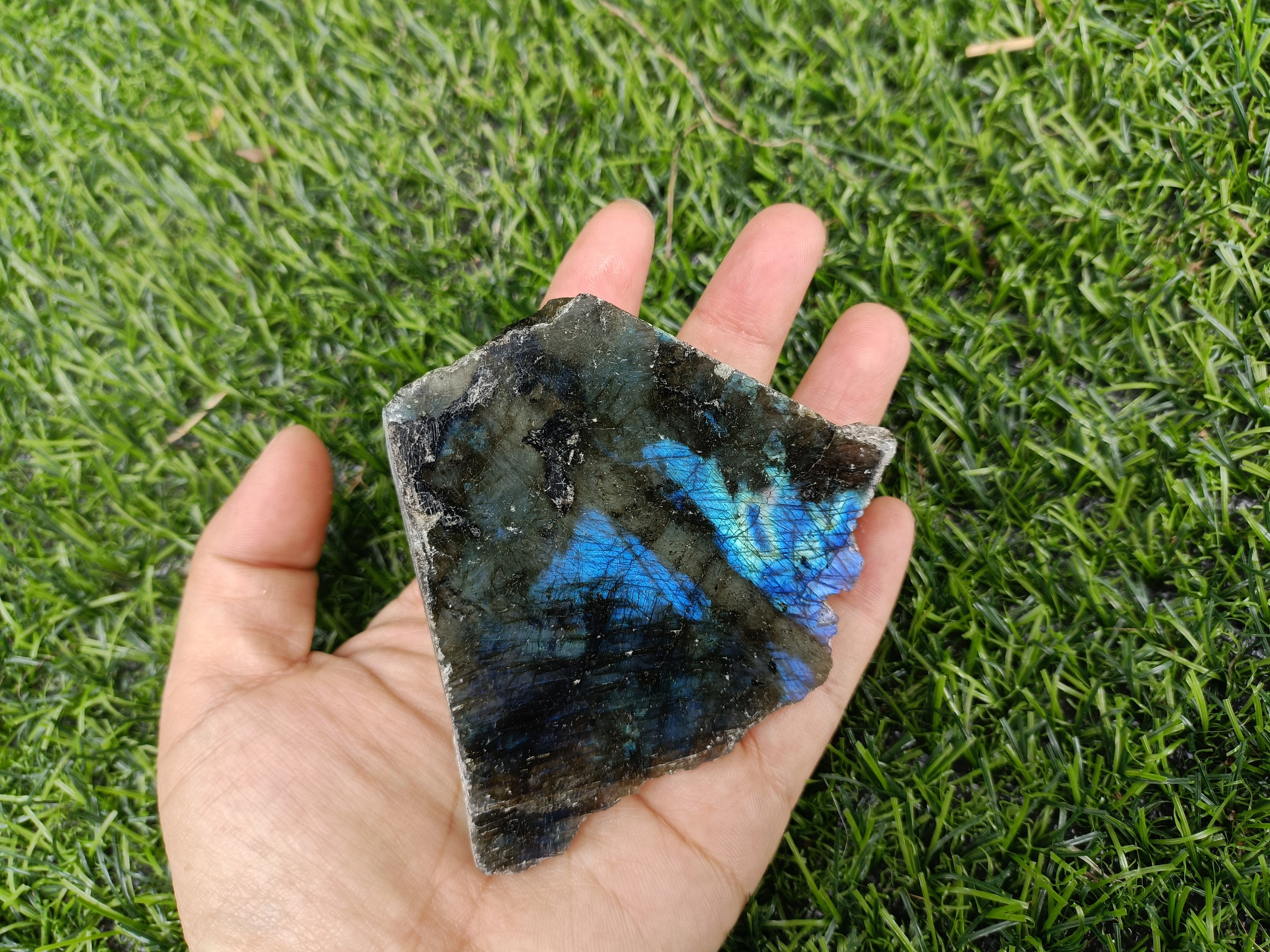 Raw Labradorite Slab Healing Crystals and Stones - Etsy