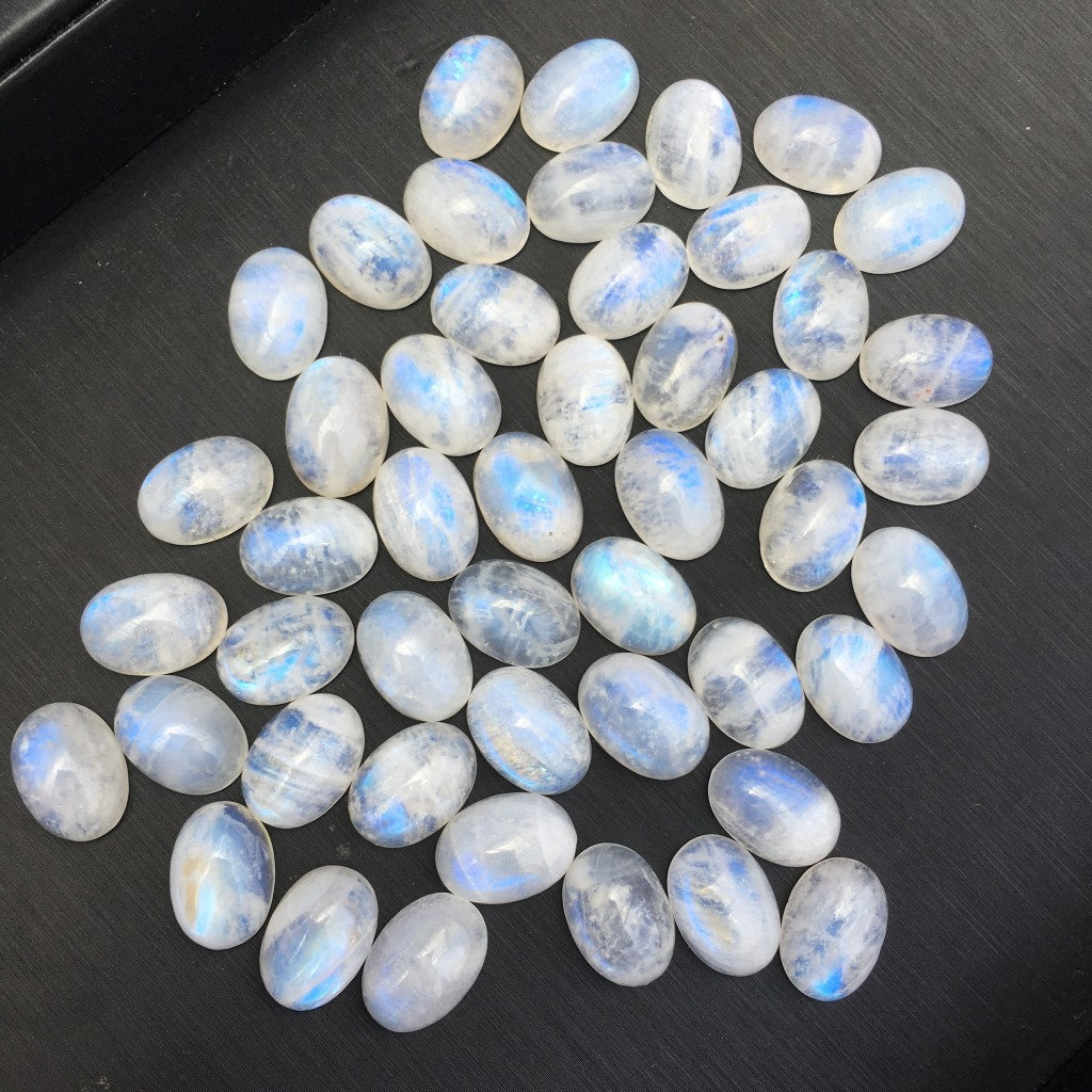 Rainbow Moonstone Cabochon Oval Shaped 14x10mm - Etsy