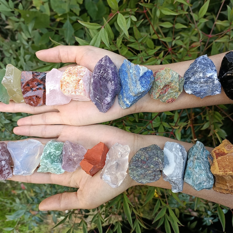 Raw Crystals - Etsy