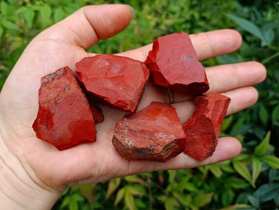 Raw Red Jasper Chunk 30-50mm | Etsy