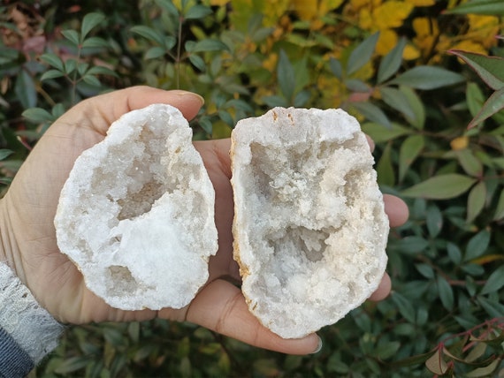 Clear Quartz Geode 100-150 Gr - Etsy