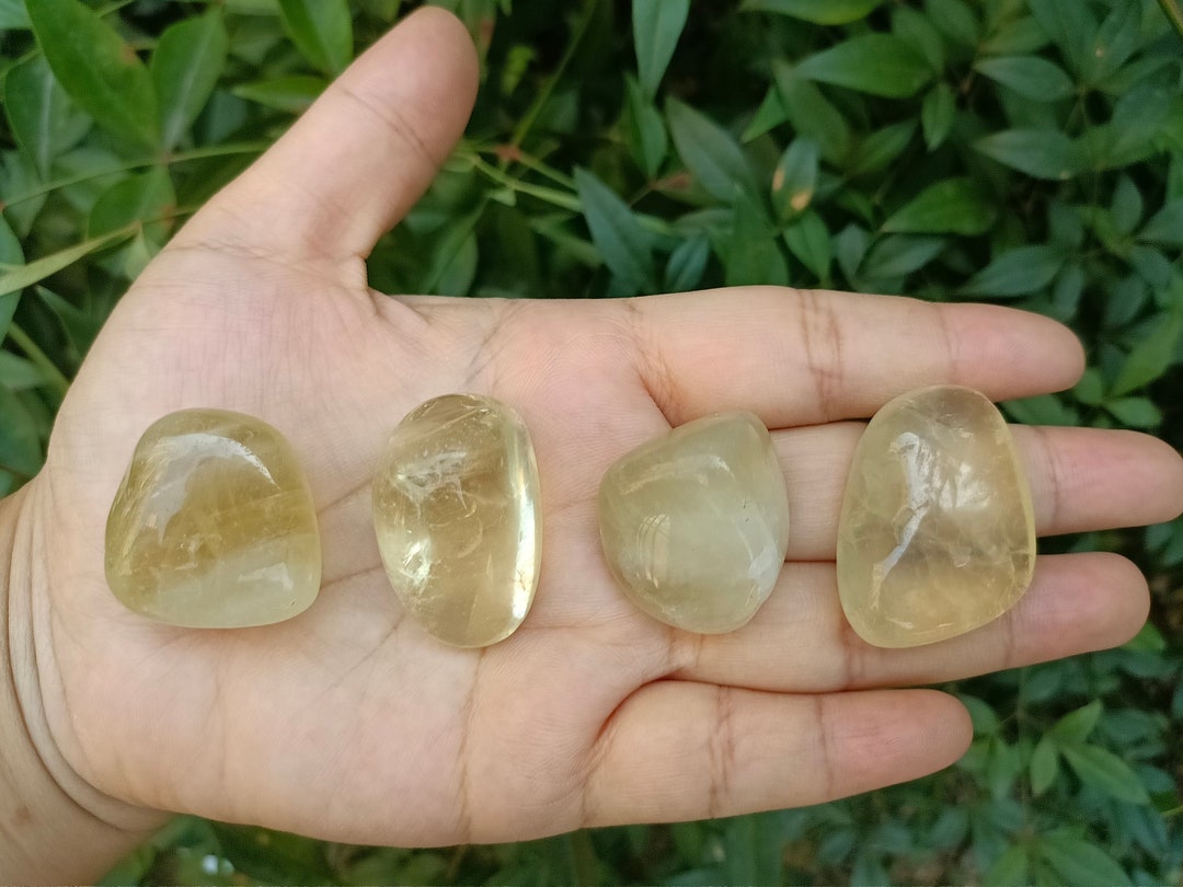 Citrine Tumbled Stones (heat Treated) 20-40mm (1"-1.5") - Etsy