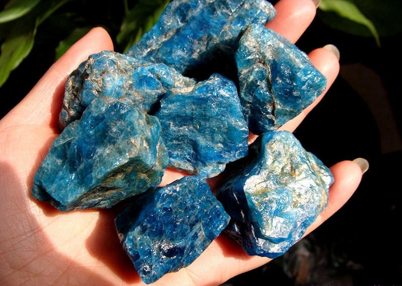 Raw Apatite Crystal - Etsy
