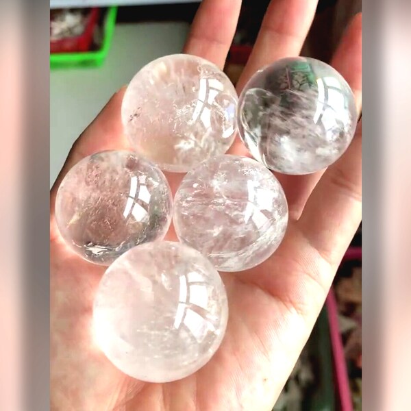 Quartz Crystal Ball - Etsy