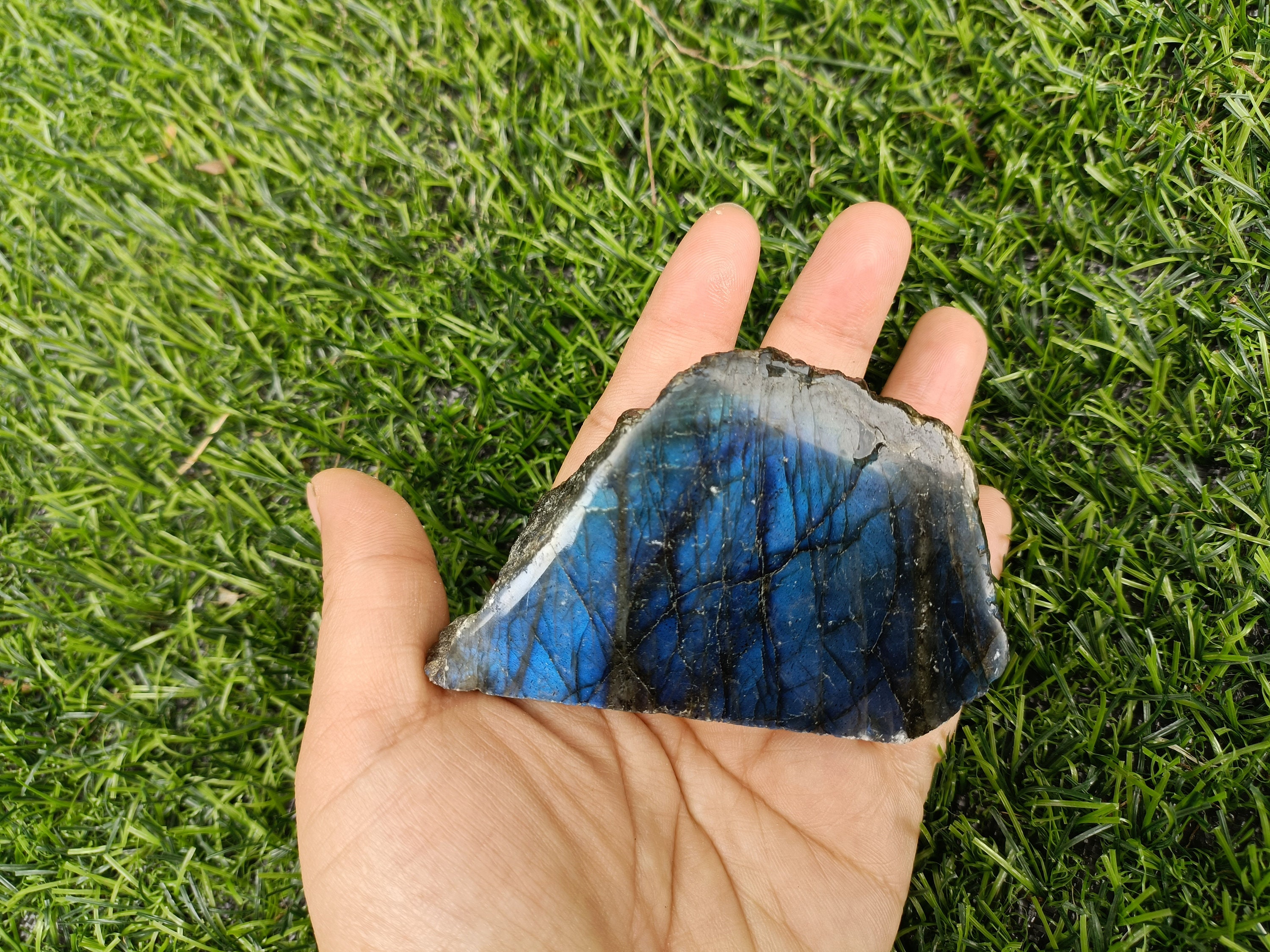 Raw Labradorite Slab Healing Crystals and Stones - Etsy