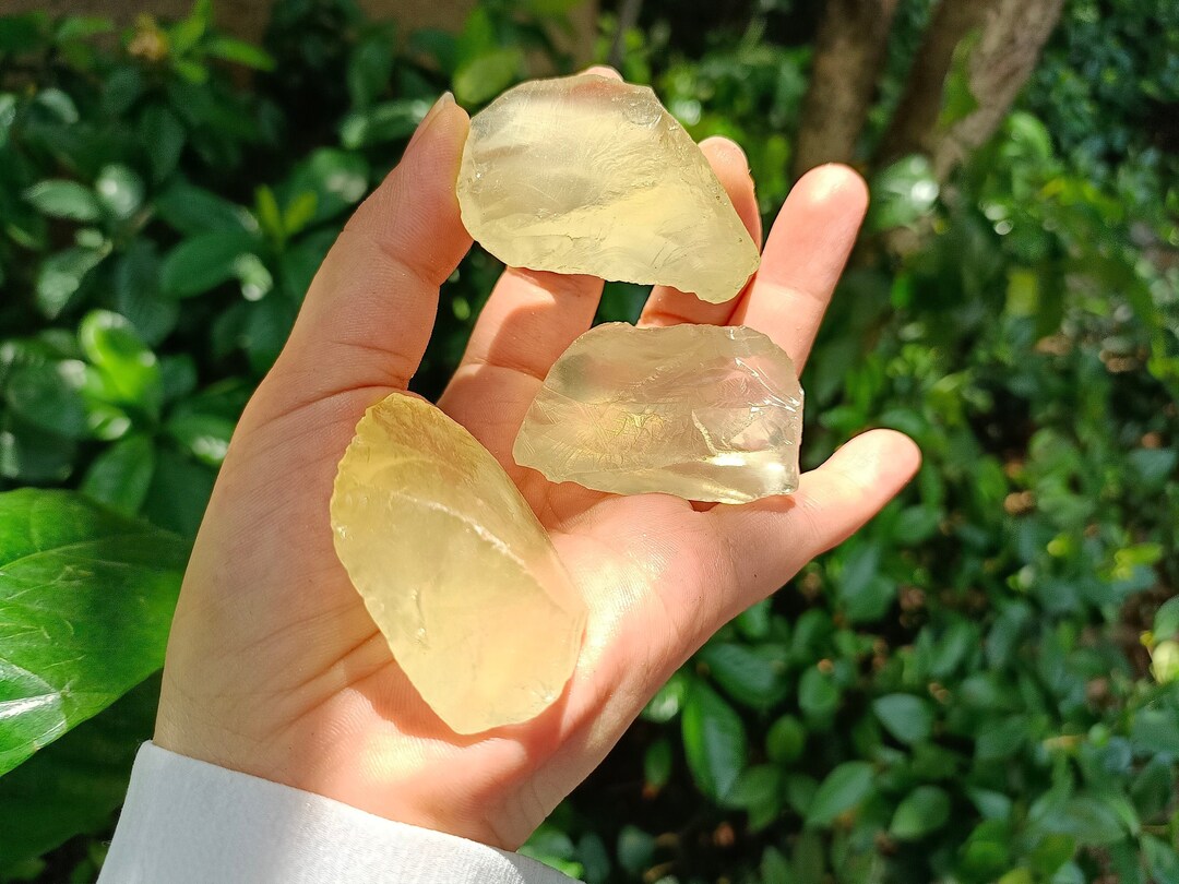 Raw Citrine (heat Treated) Chunk 30-50mm - Etsy