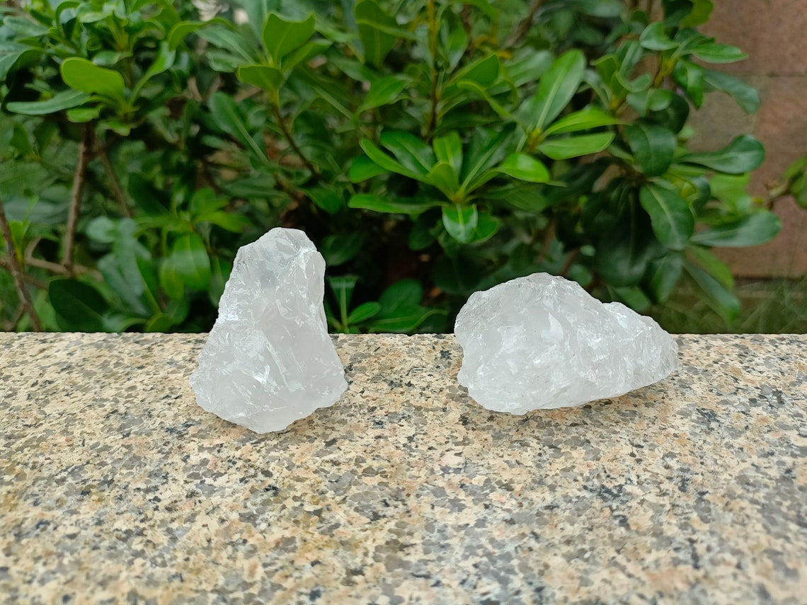 Raw Clear Quartz Chunk 30-50mm - Etsy