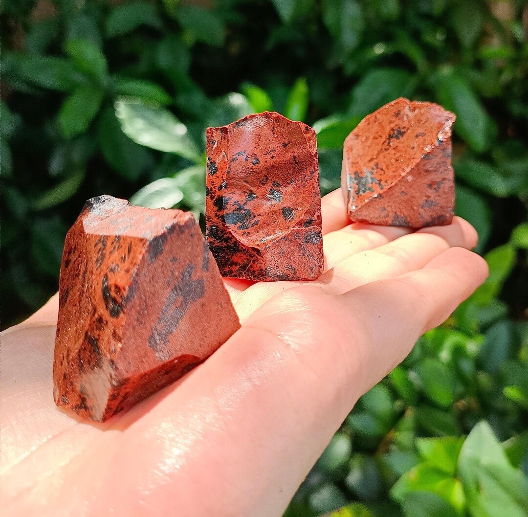 Raw Mahogany Obsidian Chunk 30-50mm - Etsy