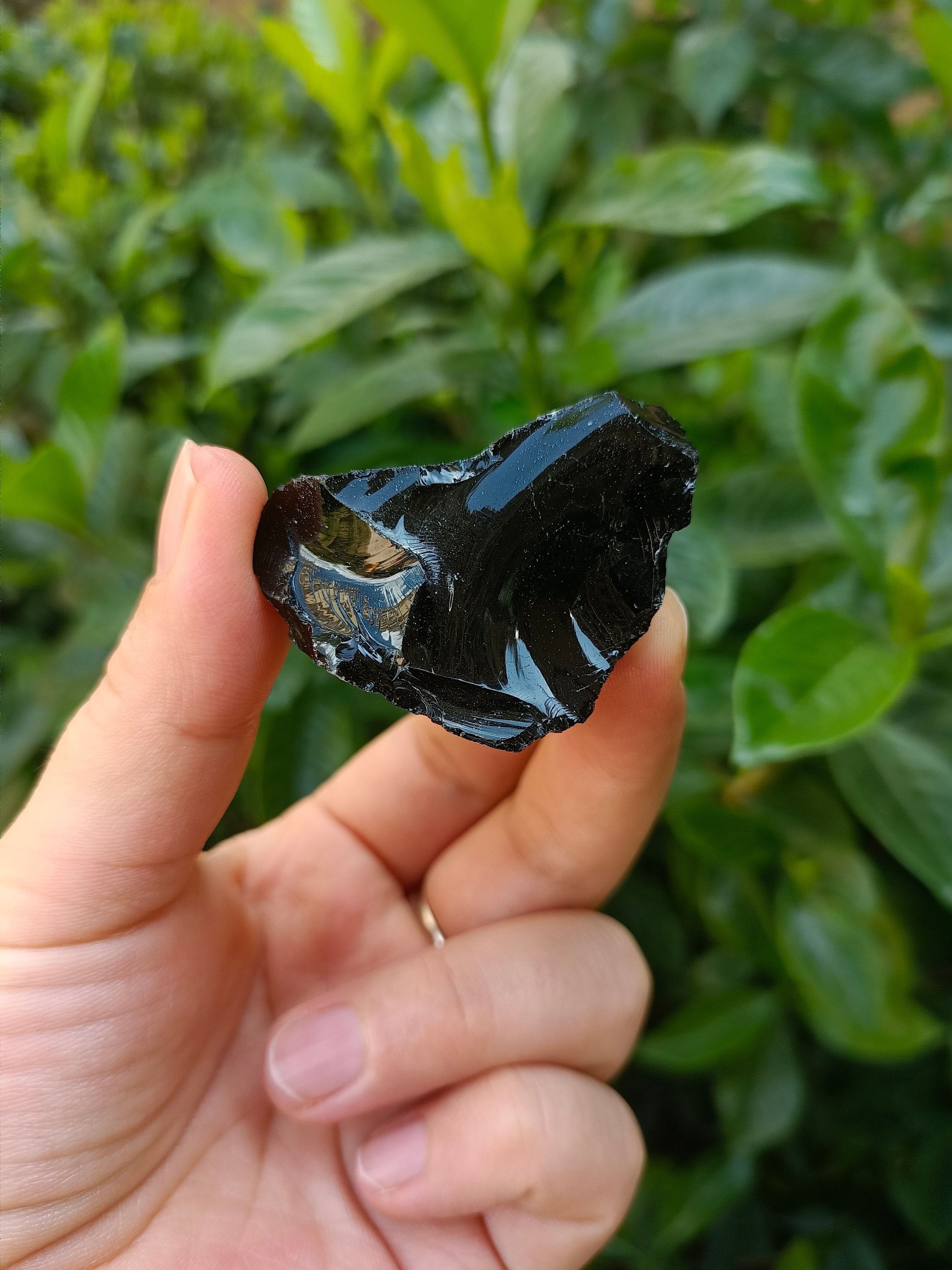 Raw Black Obsidian Chunk 30-50mm - Etsy