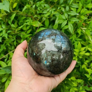 Large Labradorite Sphere 4" (10cm) - Etsy