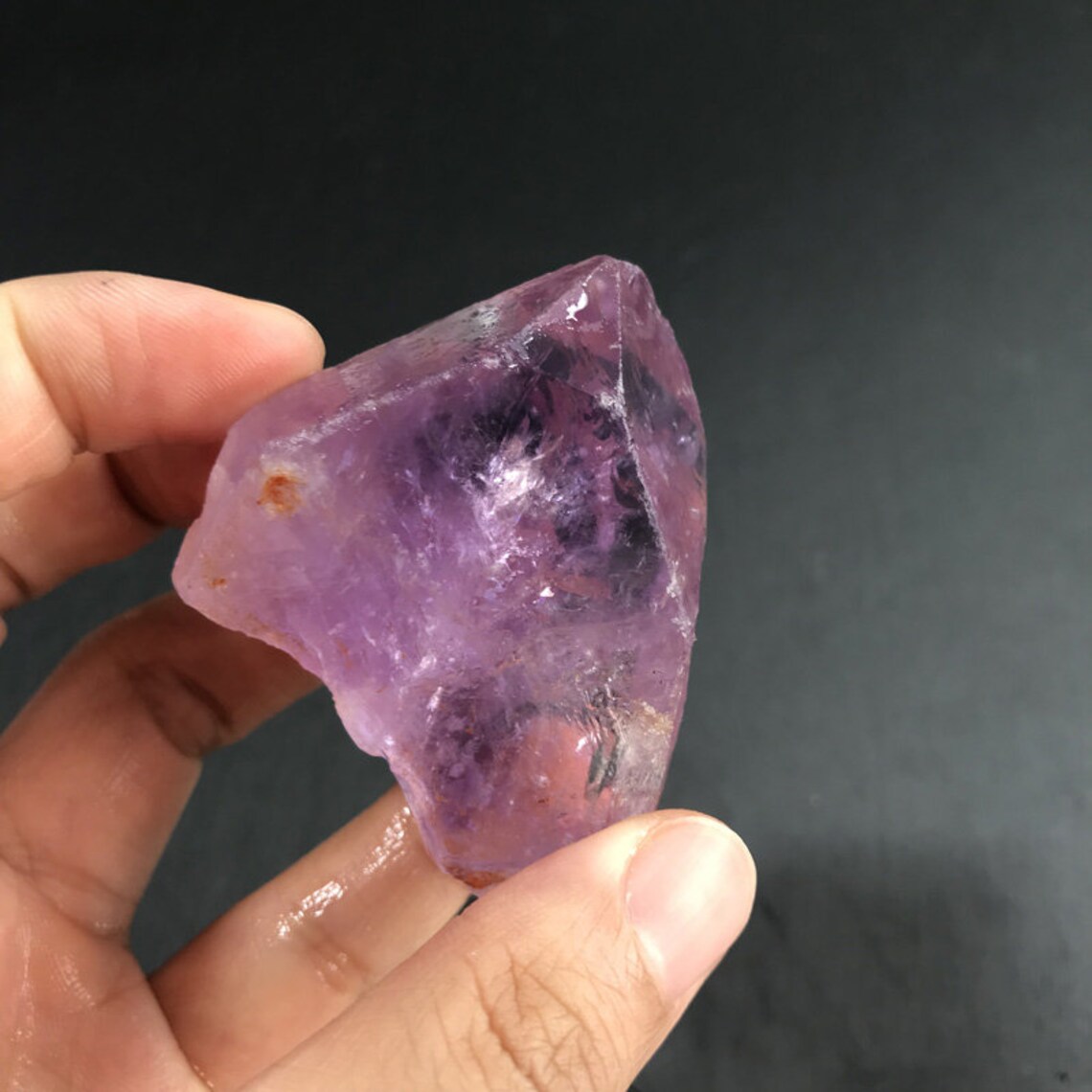 Raw Amethyst Crystal Large - Etsy