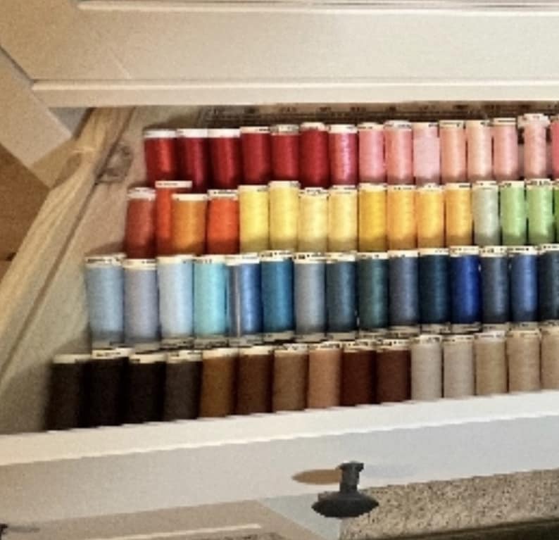 Thread Spool Drawer Organizer, Sewing Storage, Seamstress Gift - Etsy
