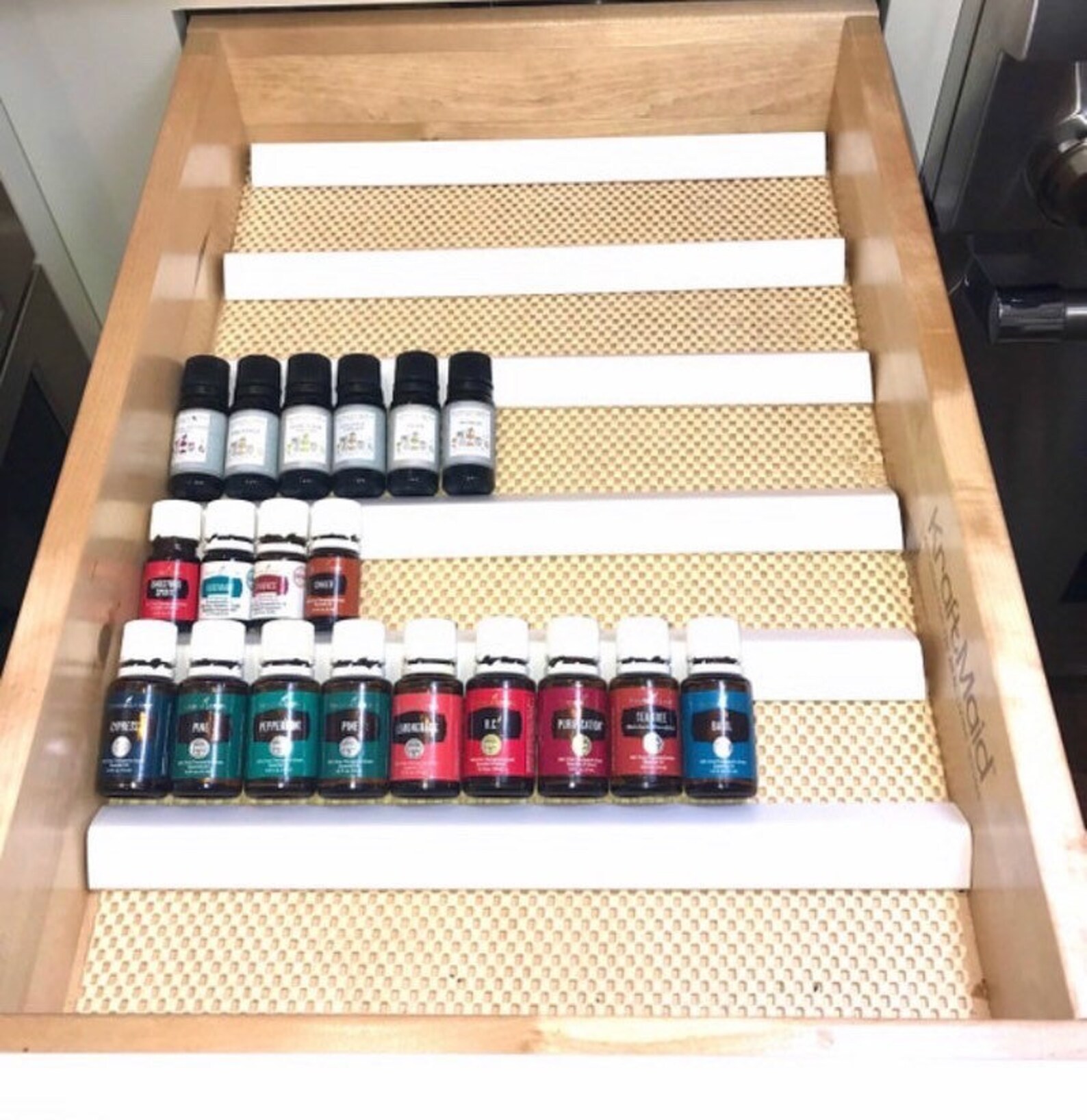 Hair Color Tube Organizer, Salon Drawer Storage, Hair Dye Bottle Insert ...