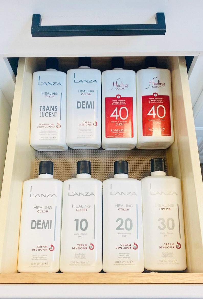 Hair Color Tube Organizer, Salon Drawer Storage, Hair Dye Bottle Insert ...