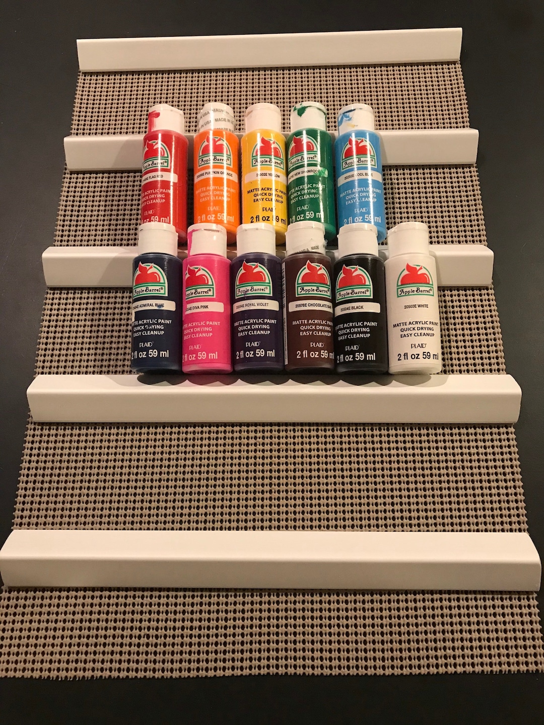 Craft Paint Bottle Drawer Organizer, Custom Art Supplies Storage - Etsy