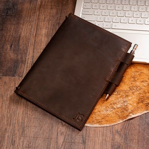 Leather Sketch Pad Cover,leather Sketchbook Cover,artist Gifts for ...