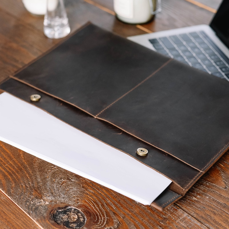 Leather Folder - Etsy