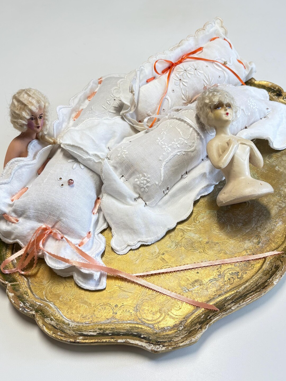 Antique Victorian Pin Cushions - Set of 3 - Etsy