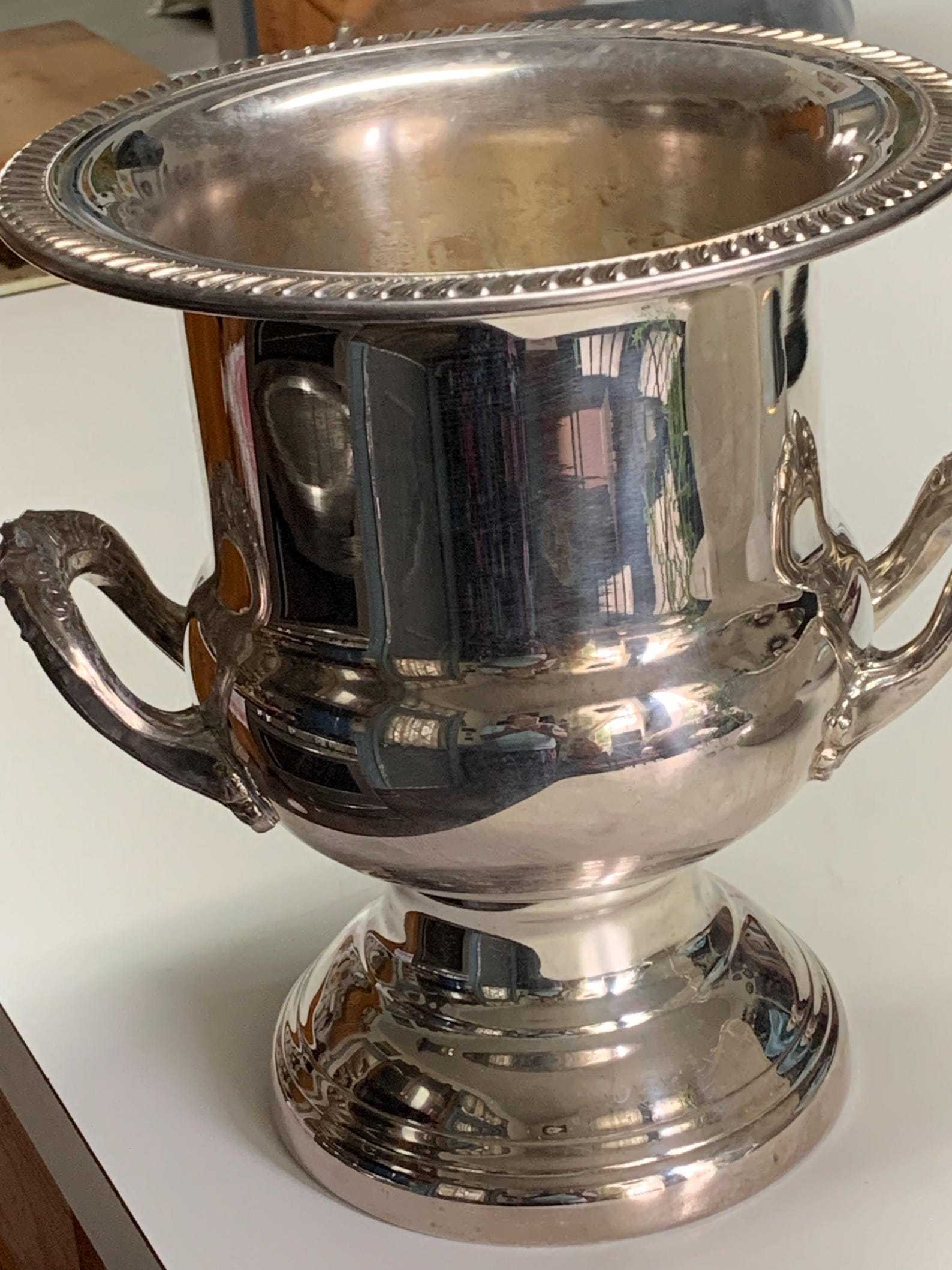 Beautiful Vintage Silver Plate Champagne Bucket - Etsy