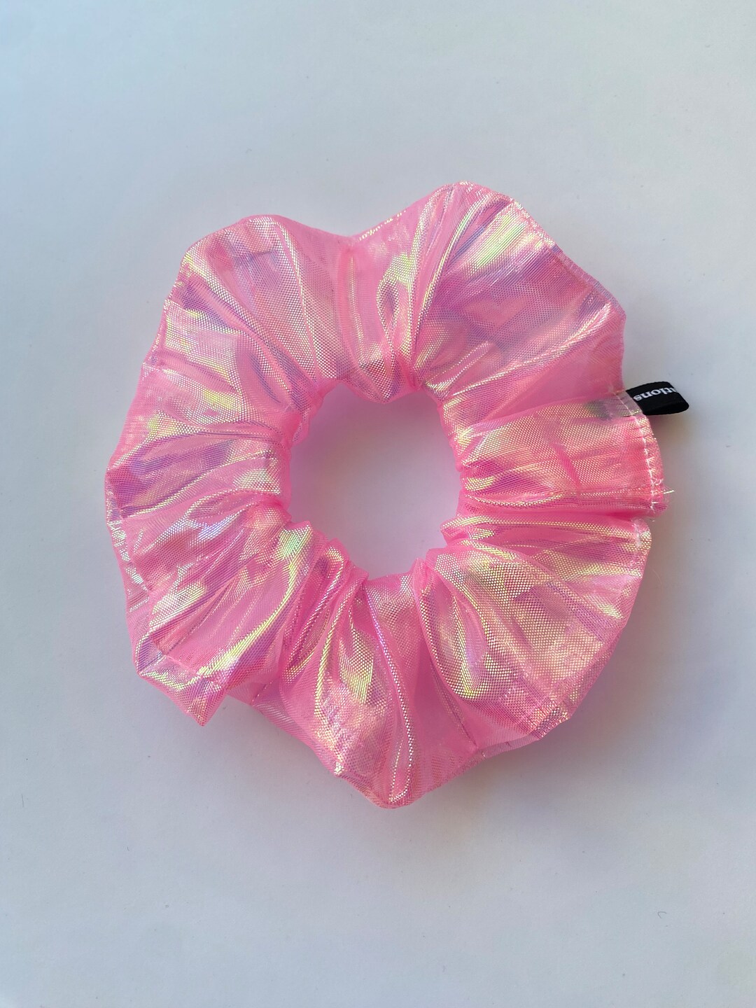 Arielle Sheer Iridescent Fabric Scrunchie - Etsy