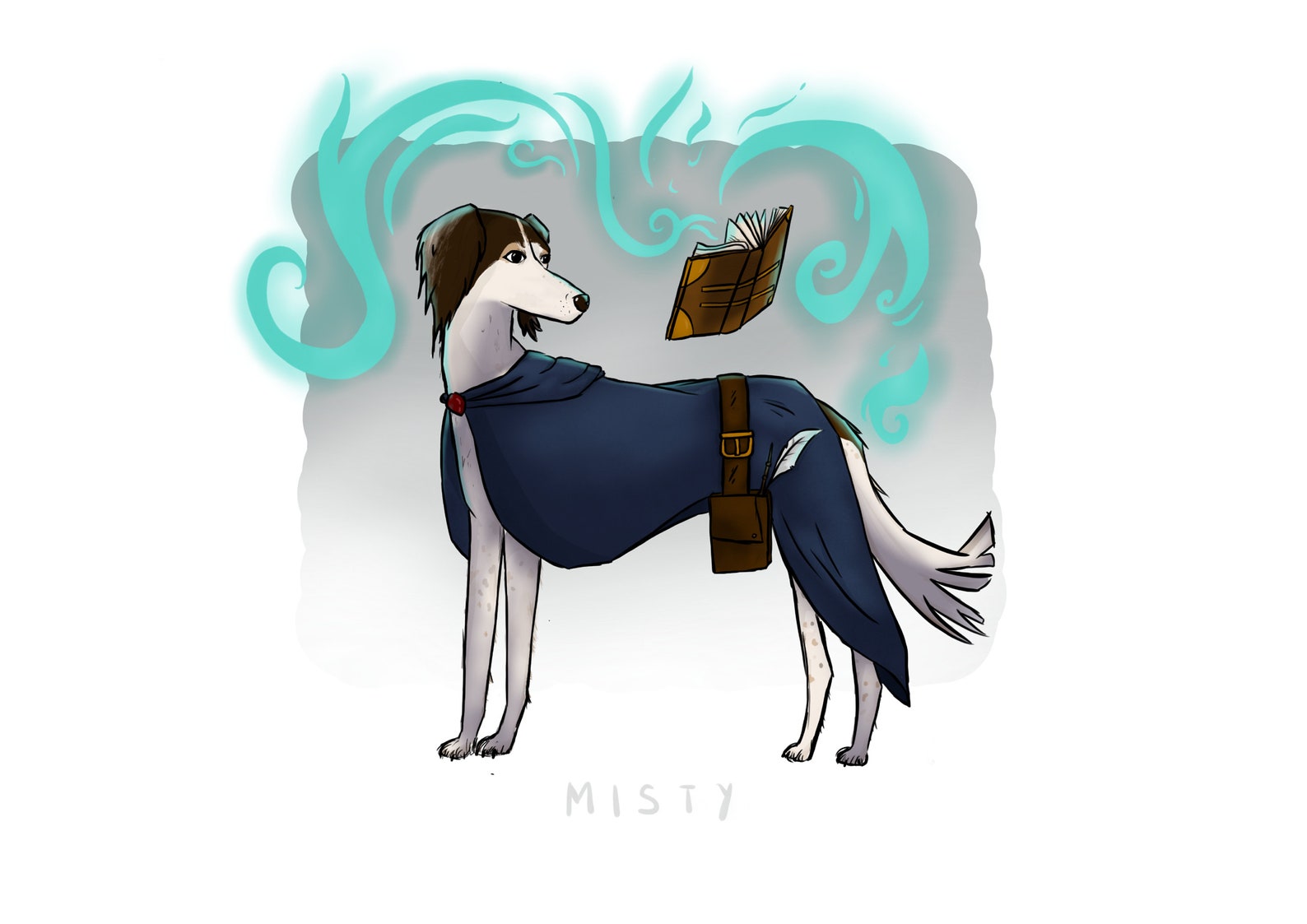 Custom RPG Dog Print - Etsy UK