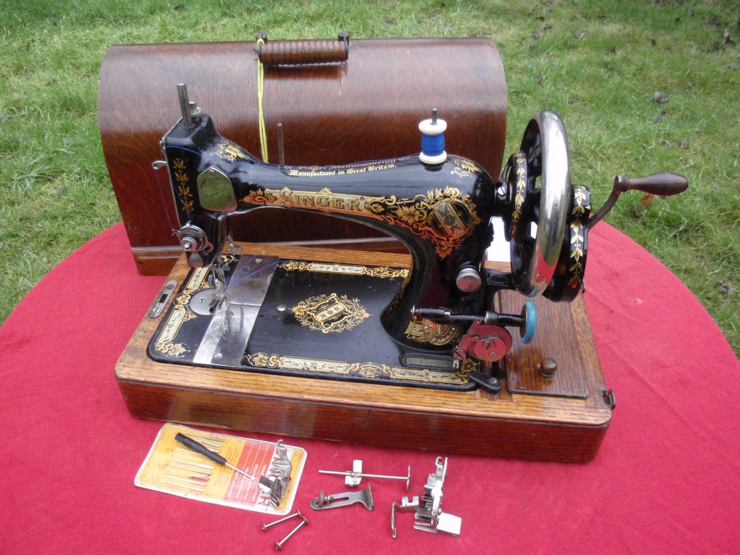Singer 28k Sewing Machine Working Antique Sewing Machine 1905 Singer ...