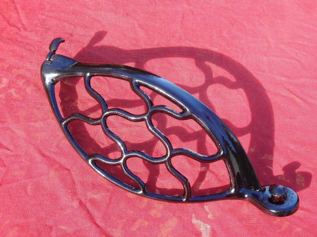 Singer Treadle Sewing Machine Table Base Dress Guard and Belt Shifter ...