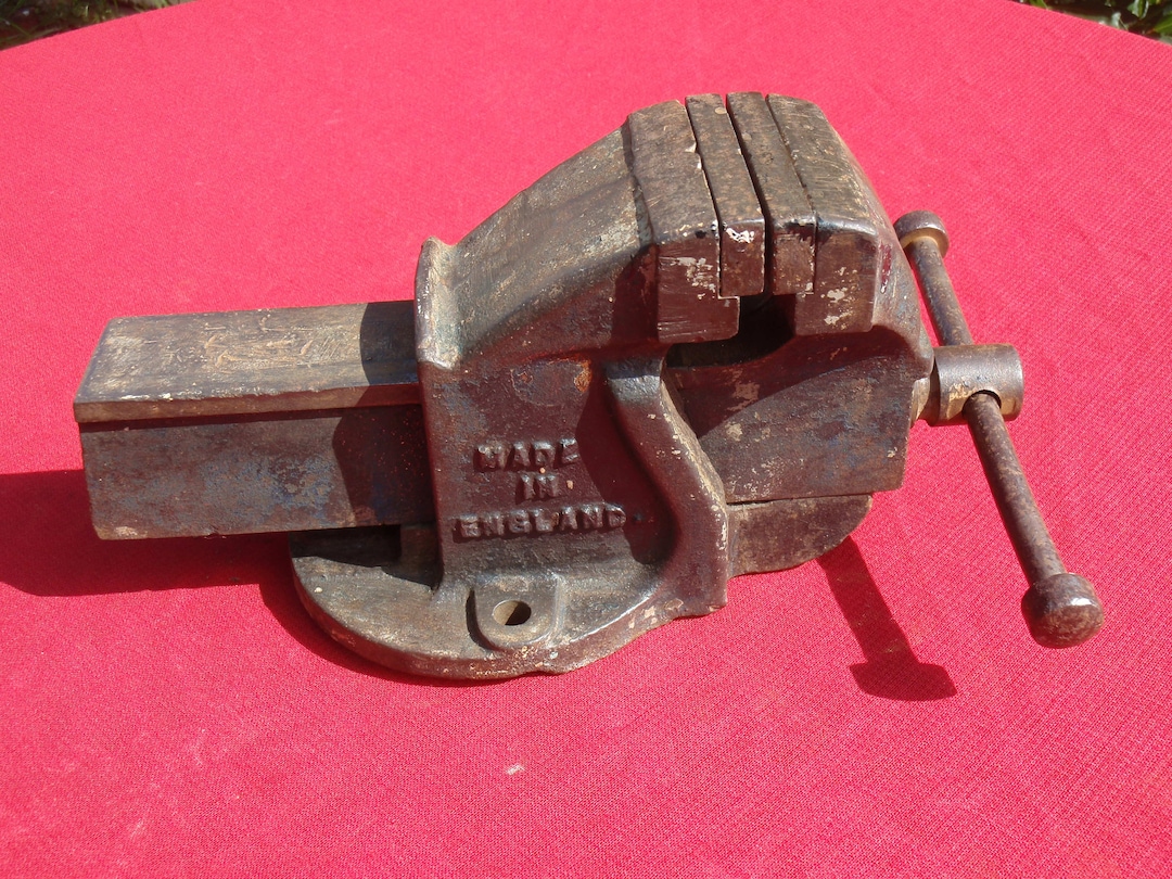 Record Bench Vice Small Vice No. 1 Vintage Metalworking Vice - Etsy